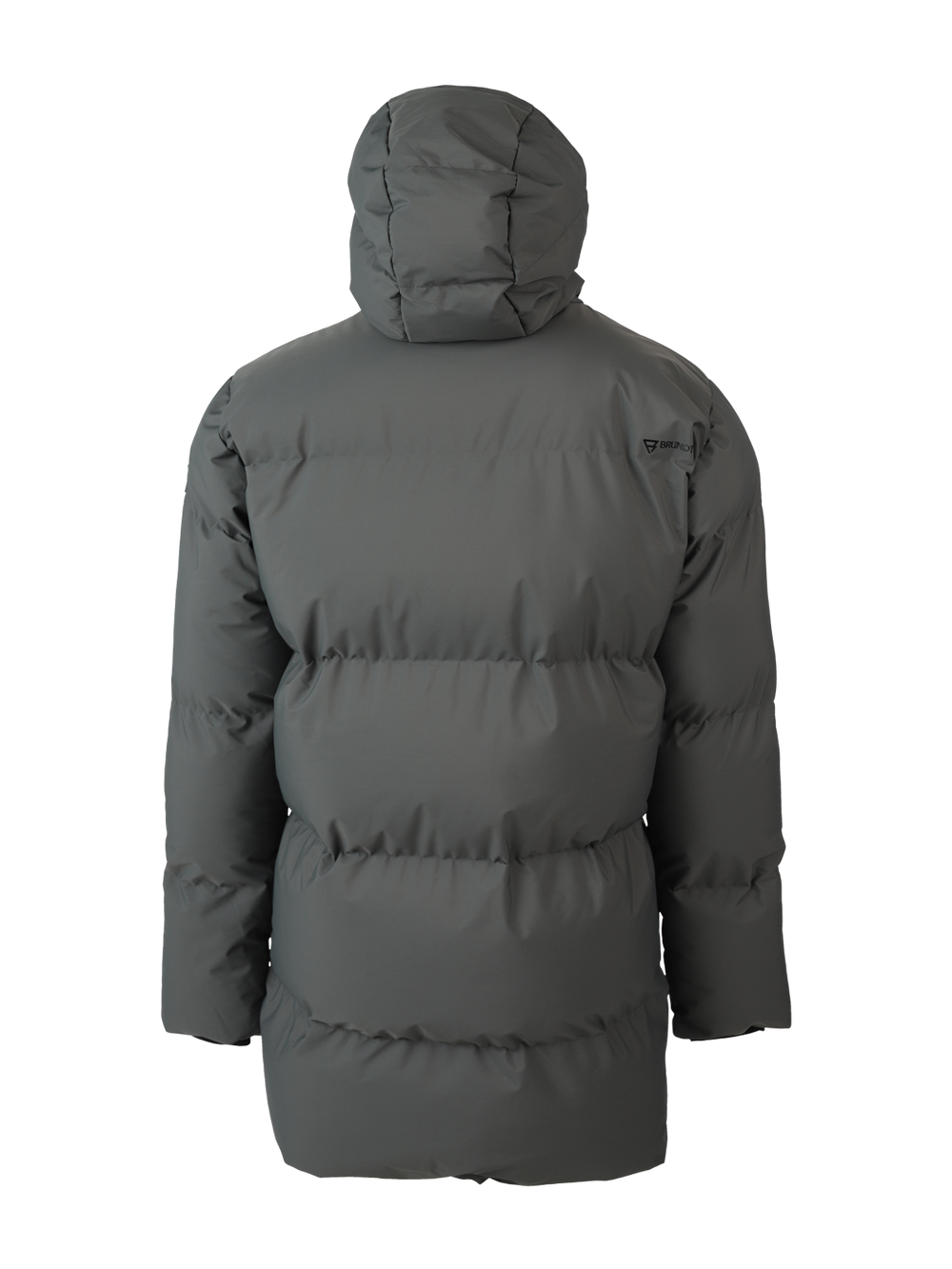 Brunotti Bigmain Men Long Puffer Jacket | Mud Green