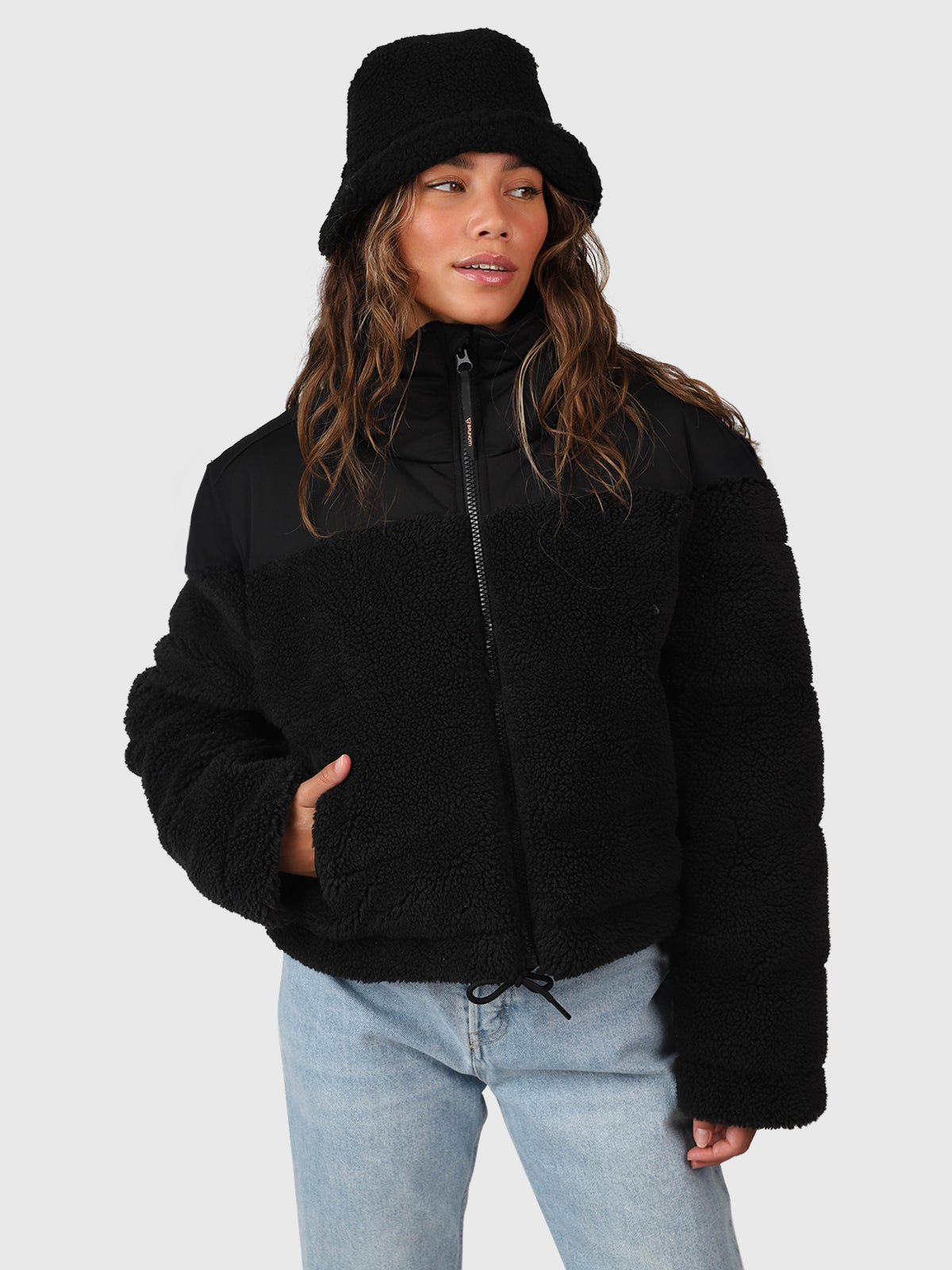 Brunotti Teddy Women Fleece Jacket | Black