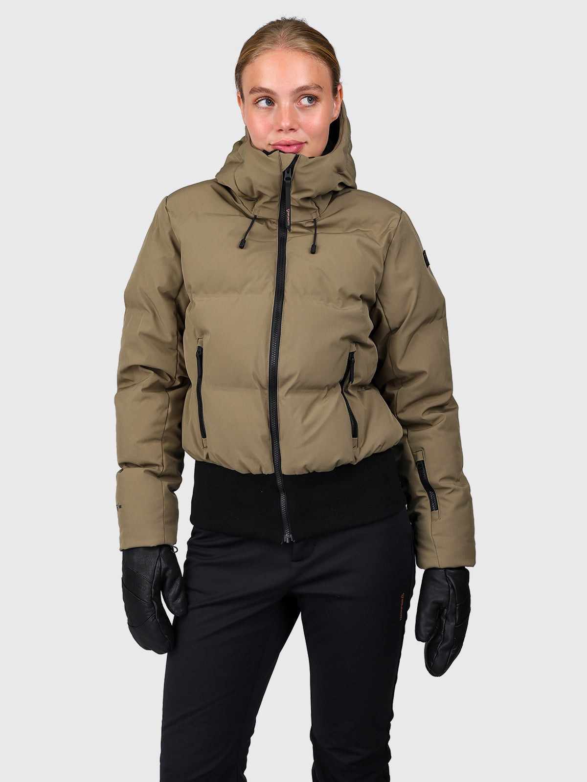 Brunotti Firecrown Women Snow Jacket | Dusky Green