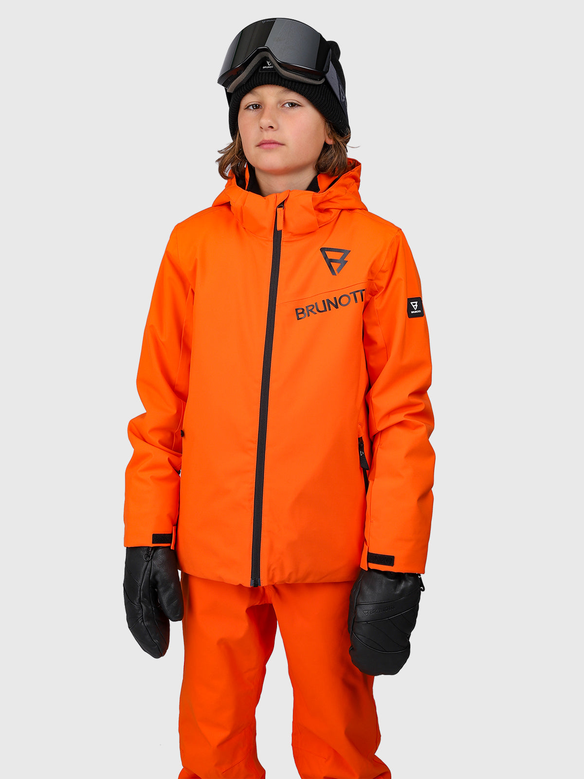 Brunotti Navigaty Boys Snow Jacket | Punch Orange